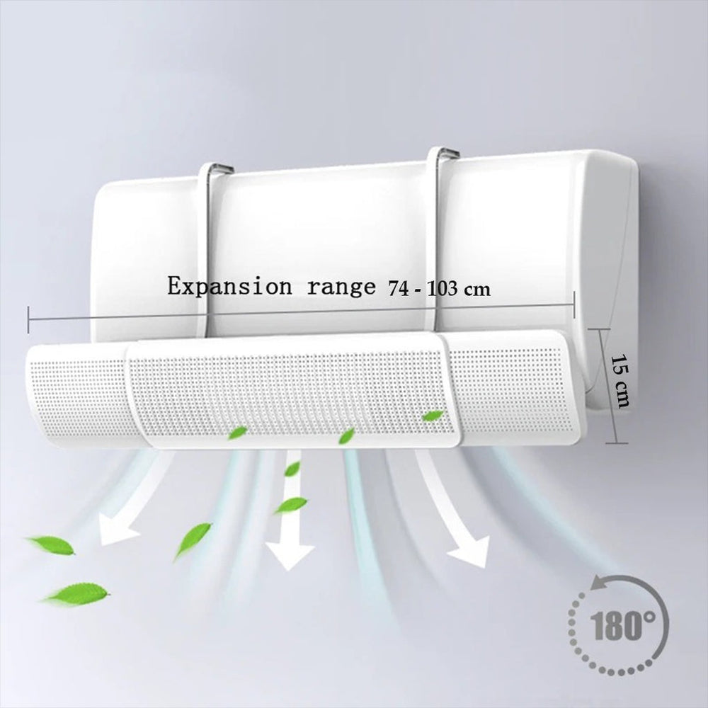 Adjustable AC Deflector for Split AC