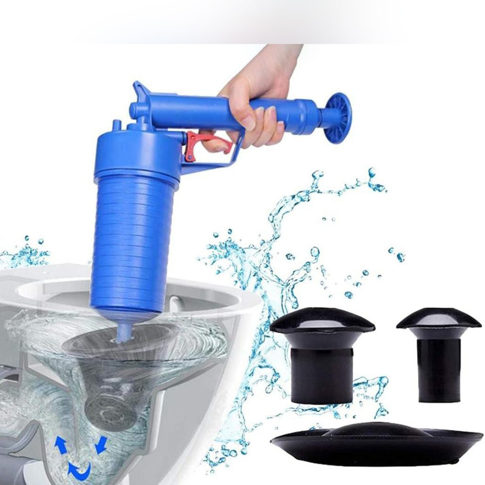 Air Drain Blaster, High Pressure Toilet Plunger, Toilet Clog Remover,