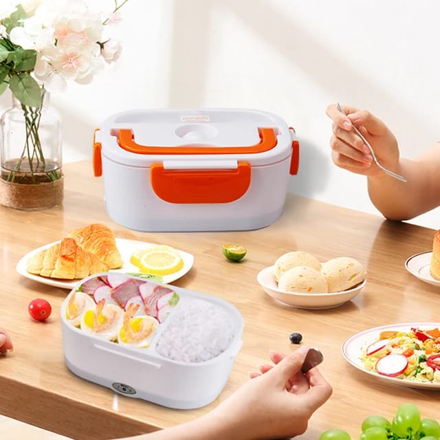 Electric Lunch Box Tiffin Box Food Heating Container For Office Sch