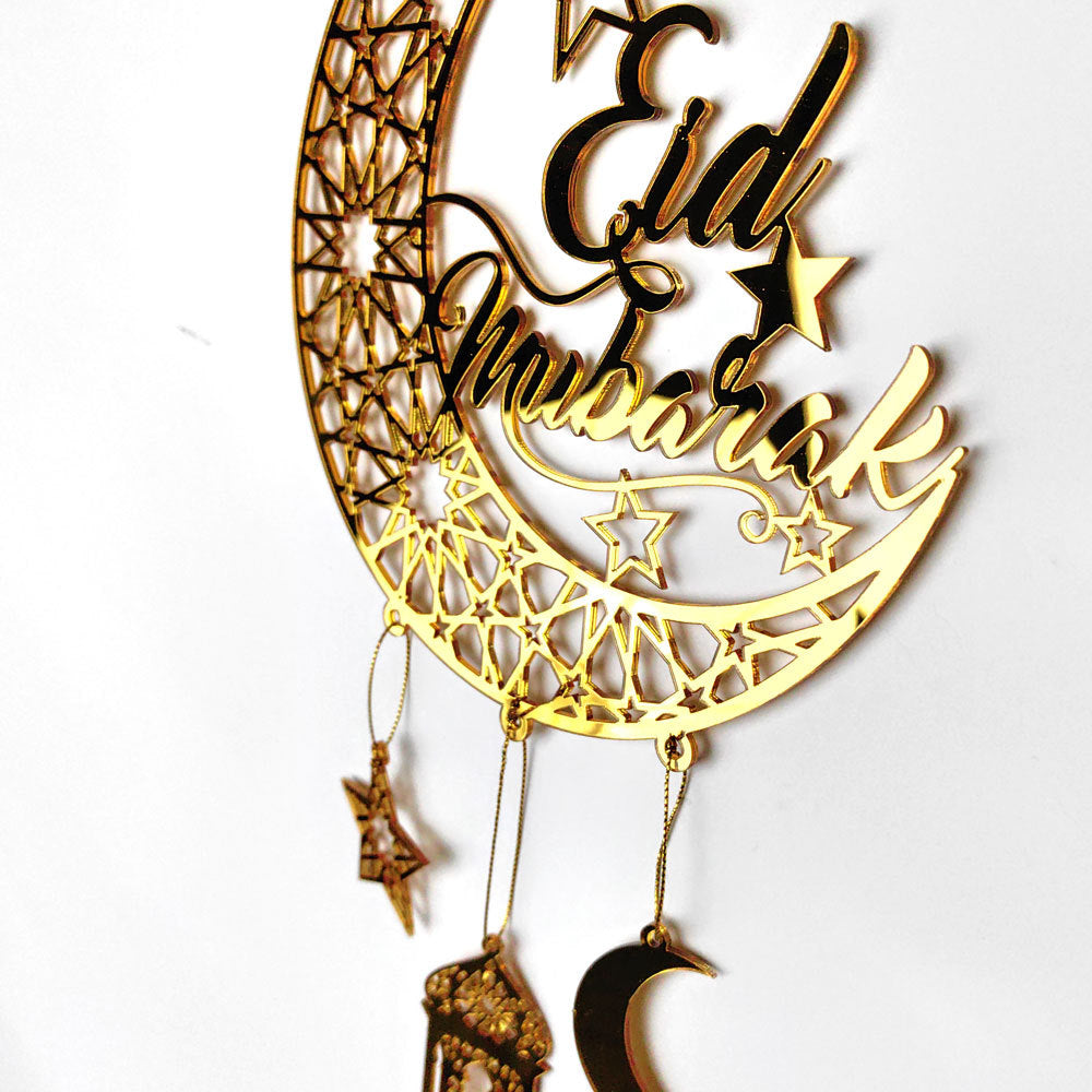 Ramadan & Eid Hanging Decorations, Wall Décor Door Hanging Pendant Sig