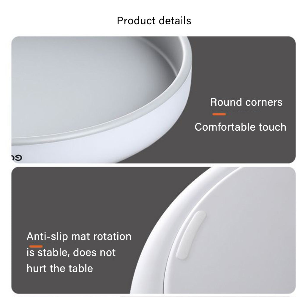 Ecoco 360° Rotating Storage Tray - Lazy Susan Spice Rack Organizer