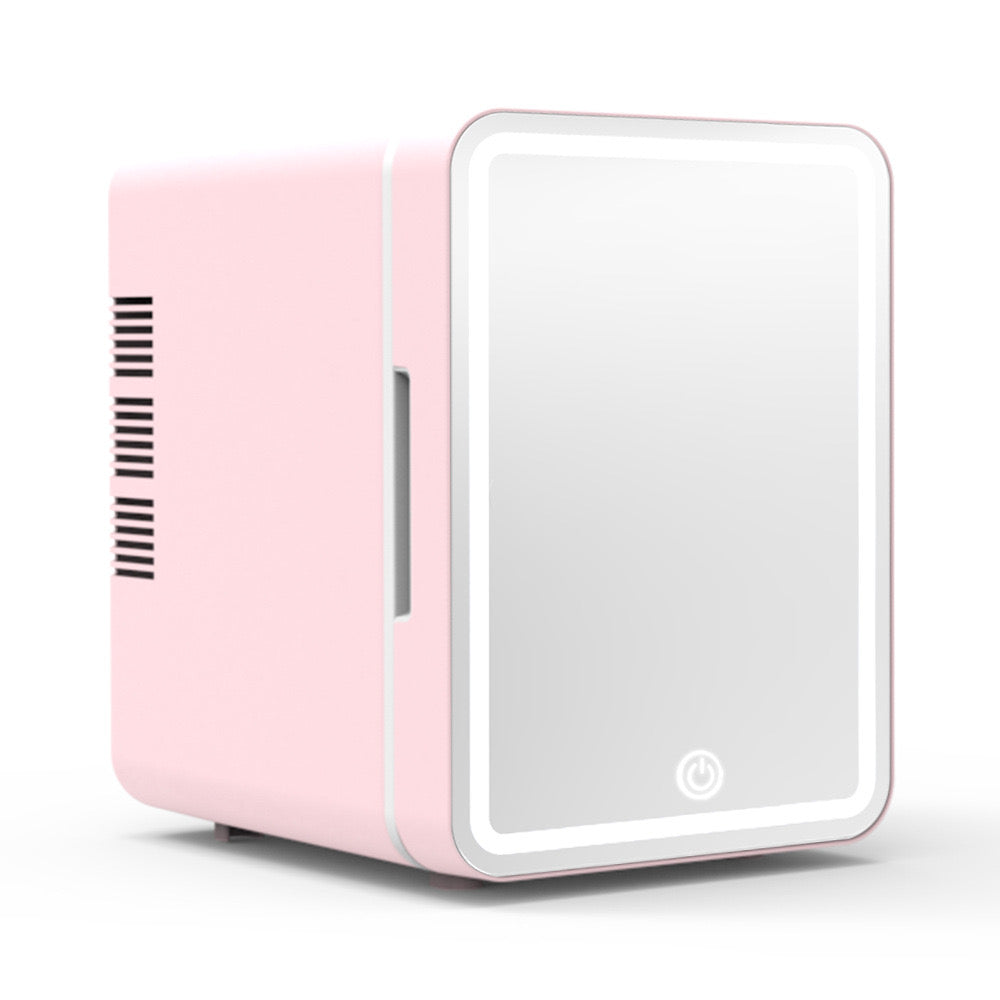 Mini Multifunction Cosmetic Refrigerator With Mirror, Small Skin-care