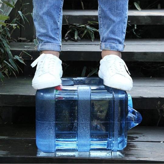 Portable Water Tank Container Can with Spigot Tap, Camping Water Carri