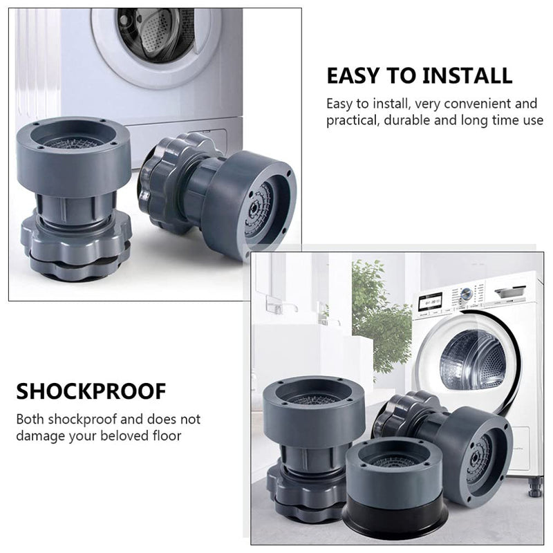 Vibration Isolation Damper Shock Pad Adjustable Feet for Washing Machi