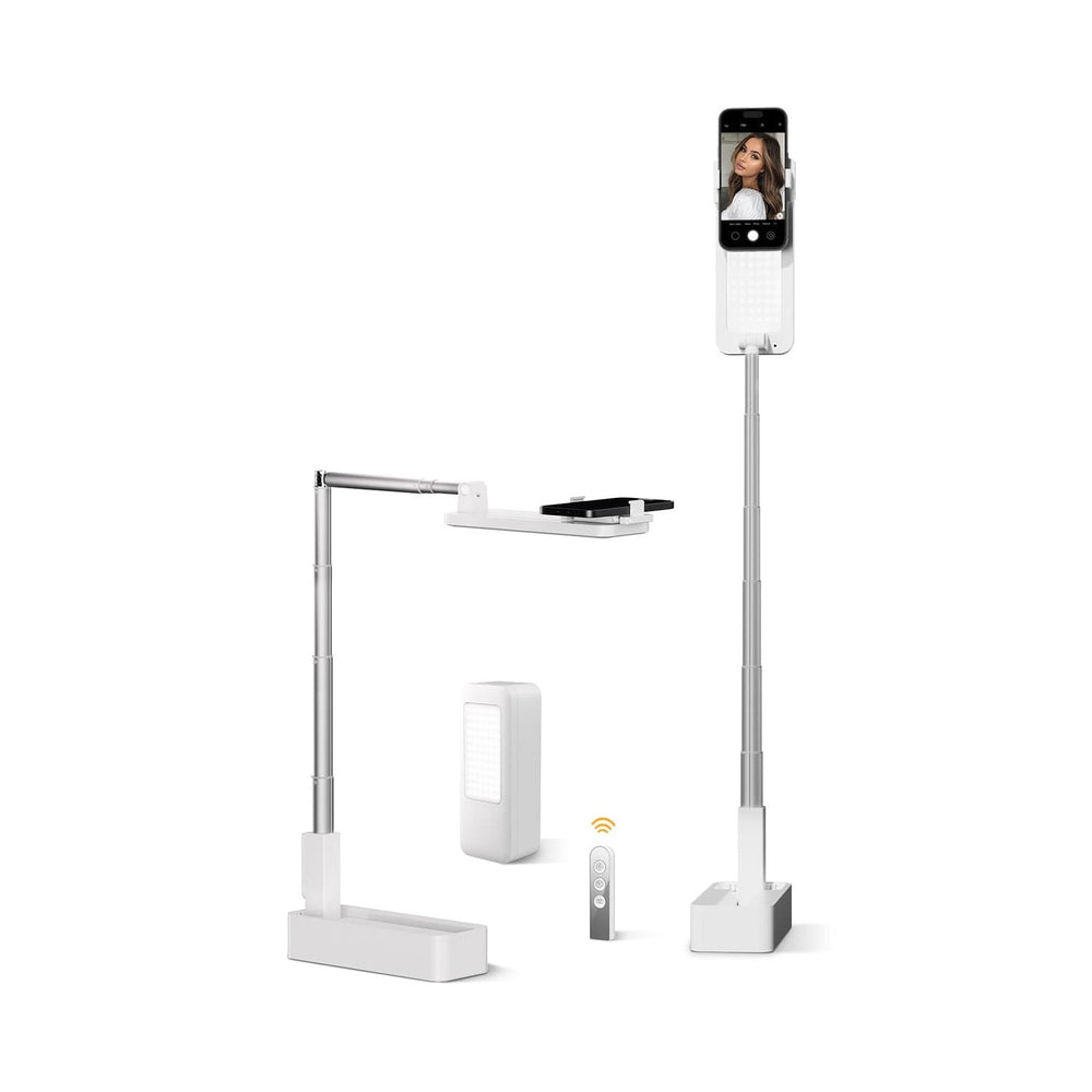 Multi-functional Mobile Phone Holder Filming Box, Foldable, Extendable