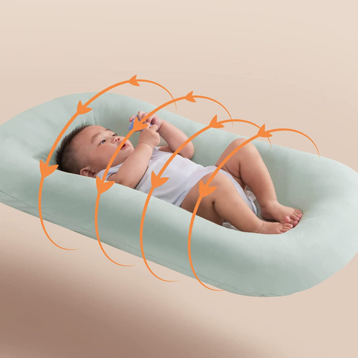 New Born Baby Infant Mattress Sleep Nest Baby Portable Baby Cushion Be
