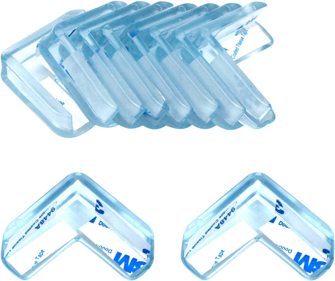 4 Pcs Corner Protectors for Kids, Clear Corner Guards Baby Safety Corn