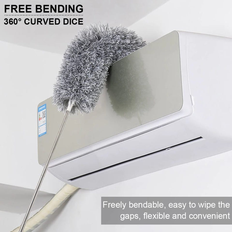 Extendable Duster for High Ceilings, Microfiber Cleaning Long Extensio