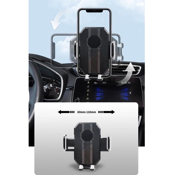 360° Rotating Super Adsorption Adjustable Magnetic Car Phone Holder